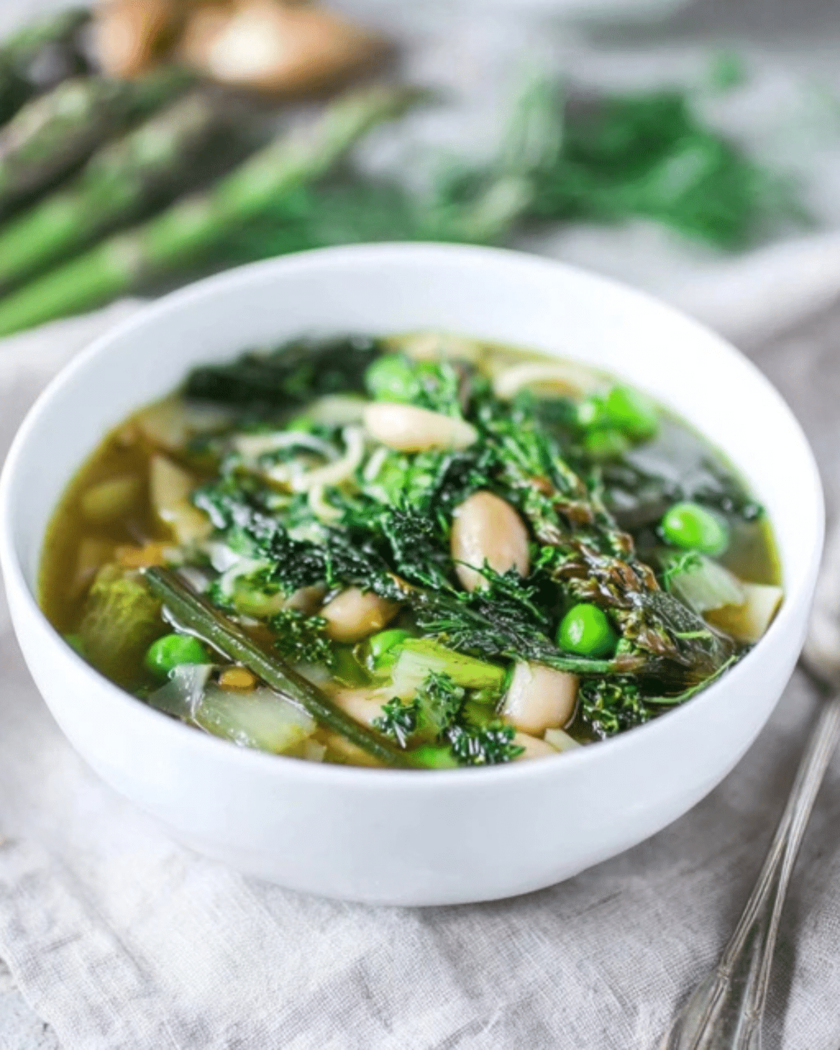 Spring Minestrone Soup – The Best Light & Healthy Seasonal Meal